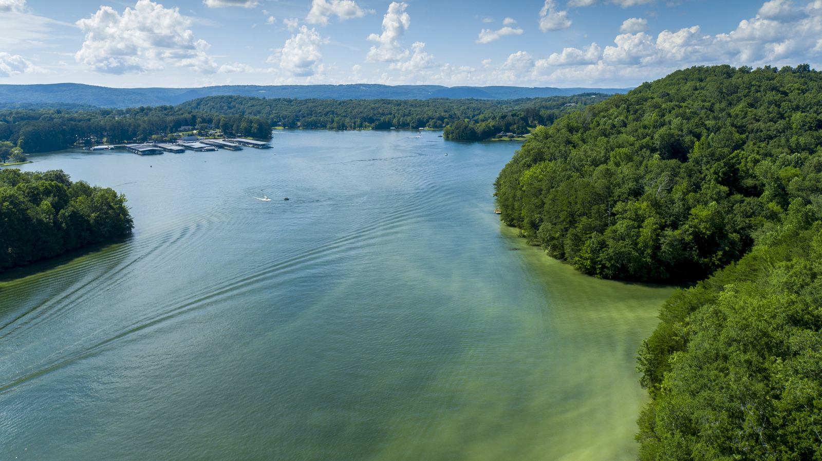 A Tennessee Lake With State Parks Touching Its Shoreline Is A Nature ...