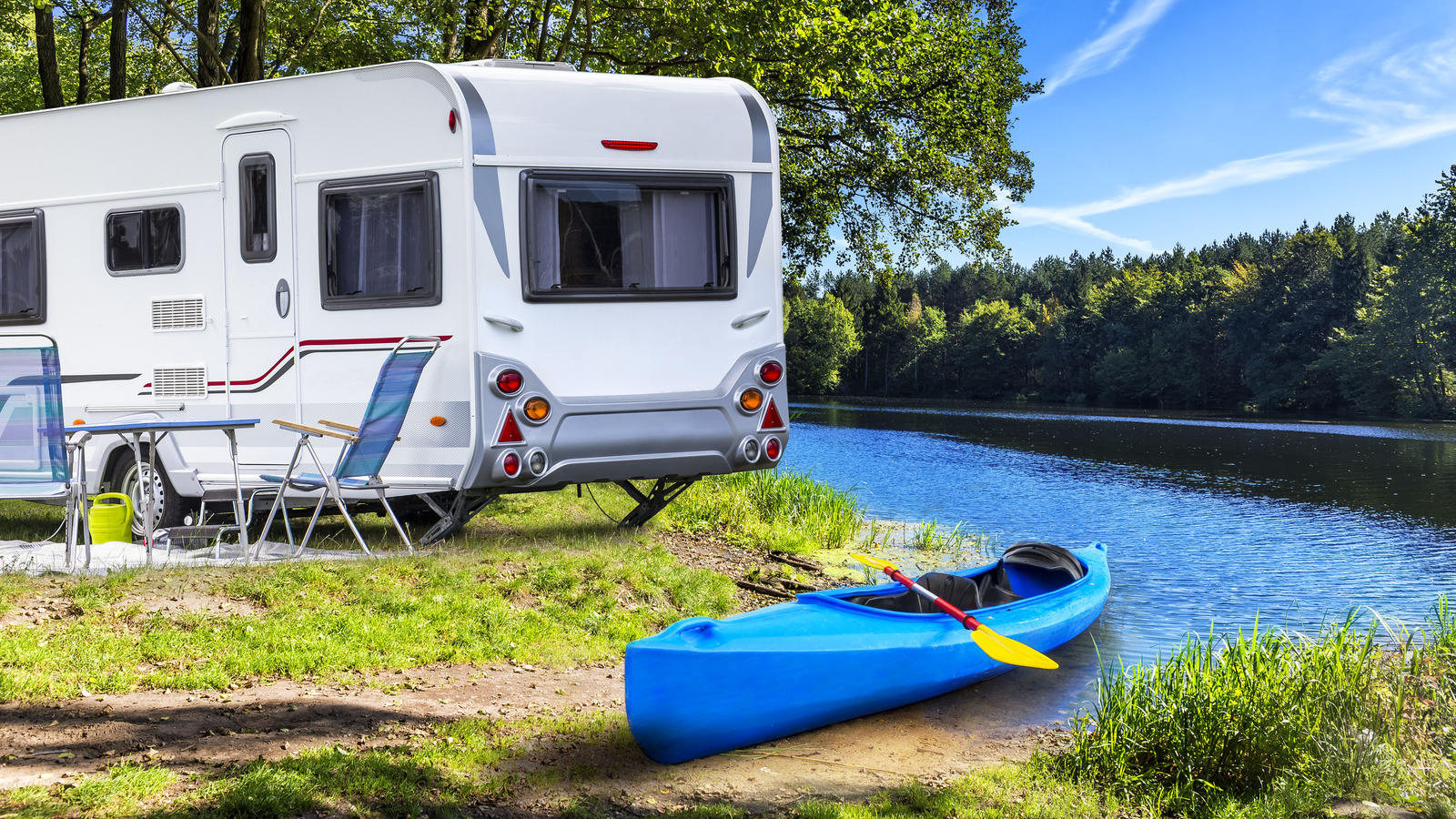 Camp Riverside At This Stunning New York RV Park