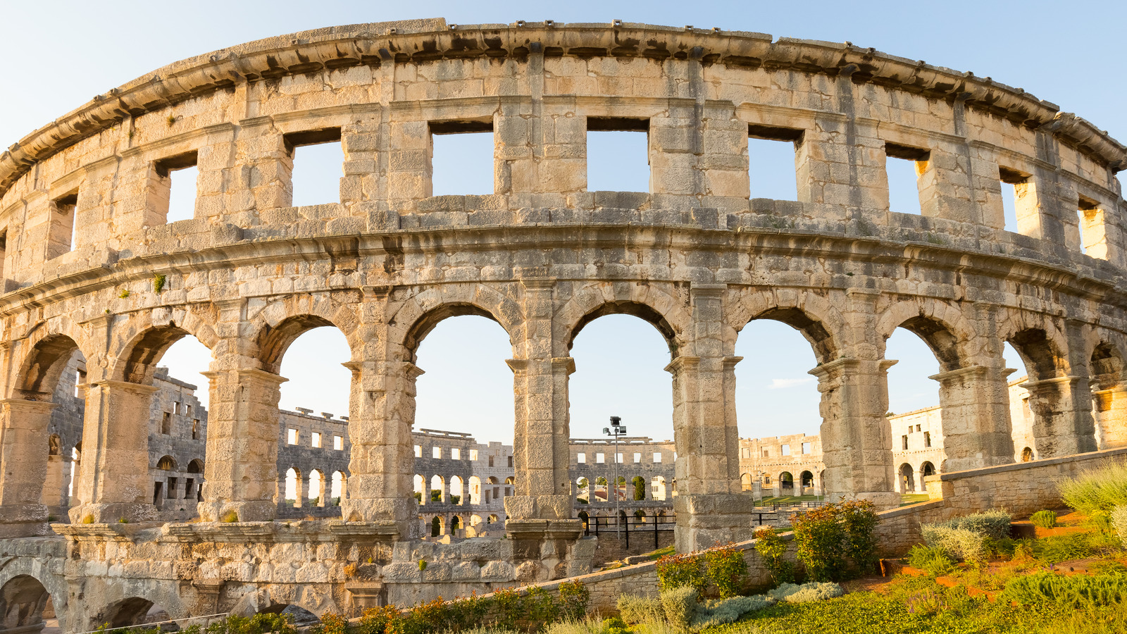Visit Pula, Croatia For A Gorgeous Arena That Looks Like Rome's Colosseum
