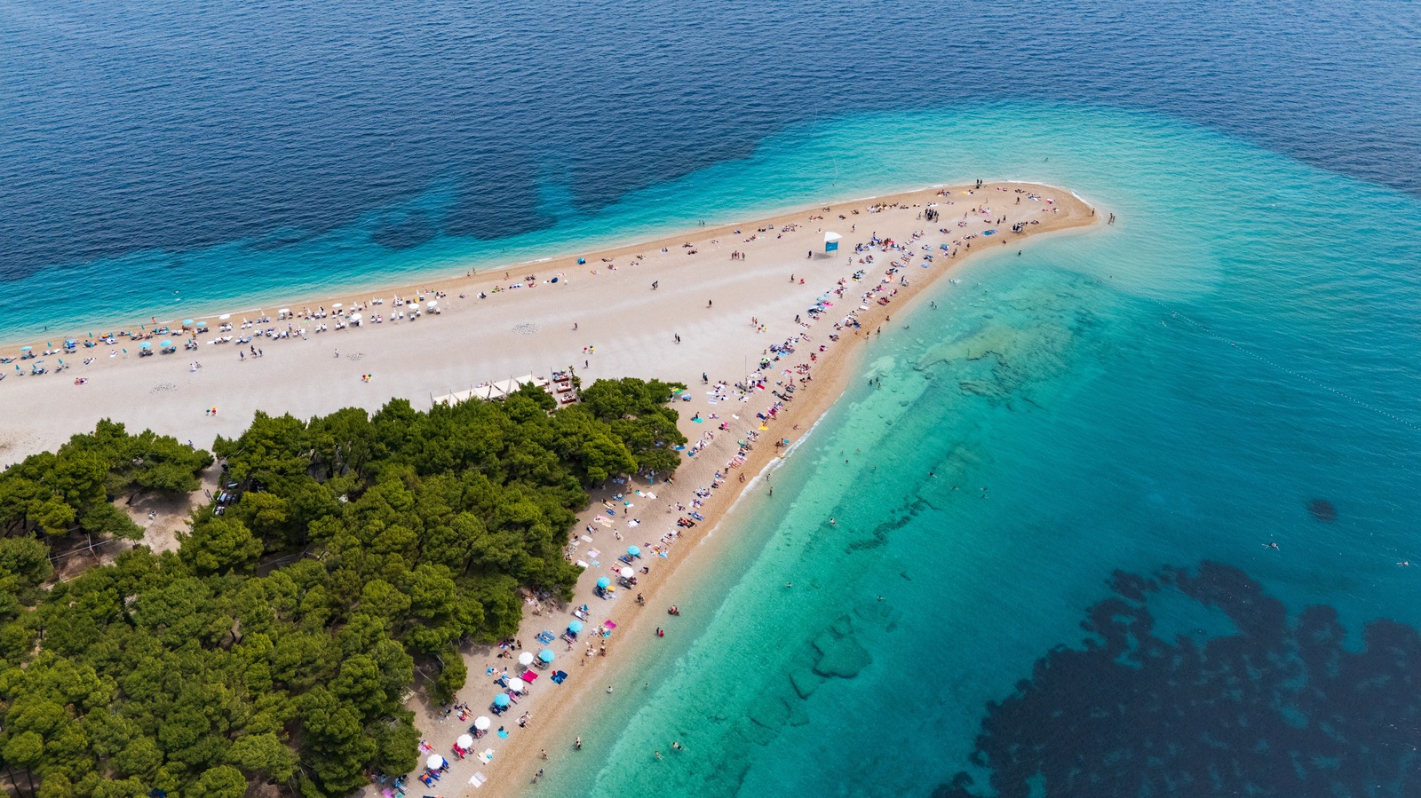 Croatia's 'Golden Horn' Beach Is One Of Europe's Popular Spots With ...