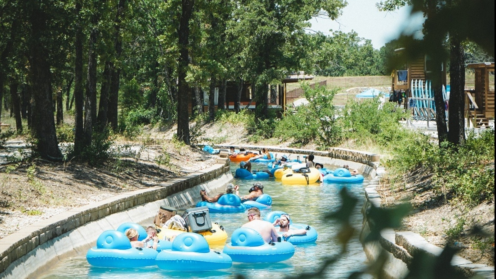 Float Down The World's Longest Natural Lazy River In Waco, Texas