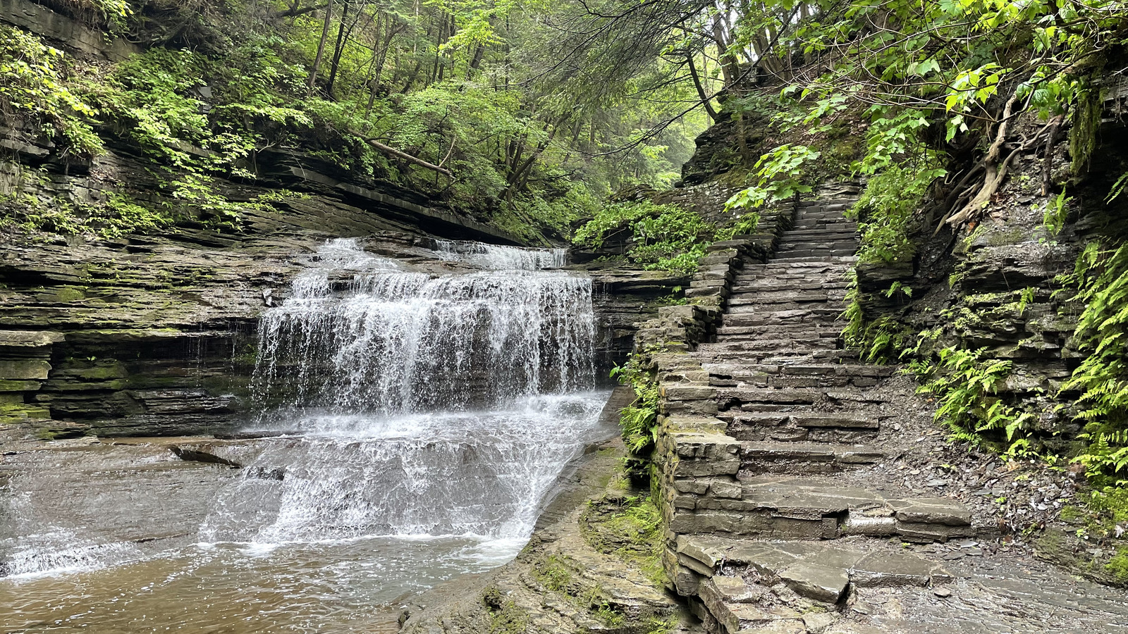 Hike And Swim In A Waterfall At This Beautiful Finger Lakes State Park
