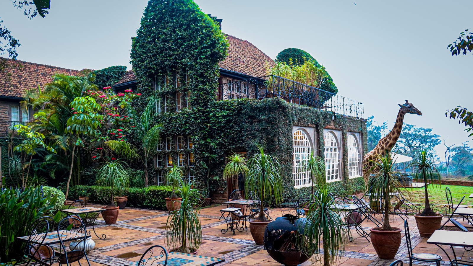 Kenya's Most Unique Boutique Hotel Brings You Face-To-Face With Giraffes