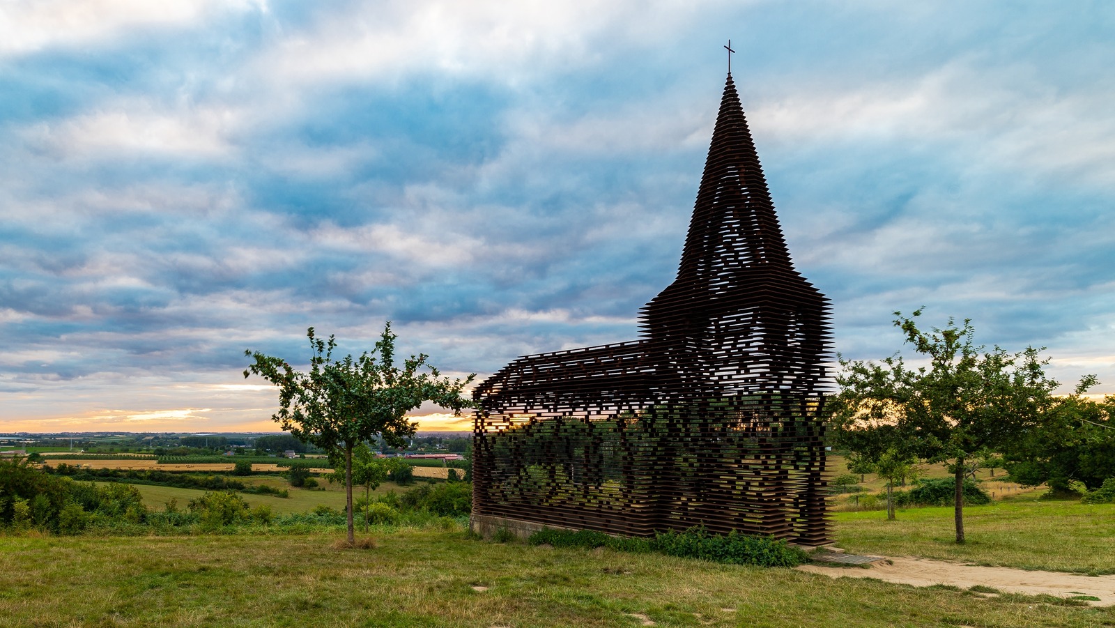 This Unusual See-Through Church In Western Europe Is Worth Seeing In Person