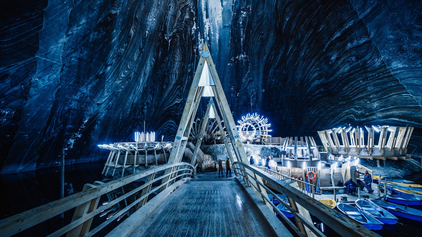 Transylvania Is Home To Salina Turda, One Of The World's Most Unique Underground Theme Parks