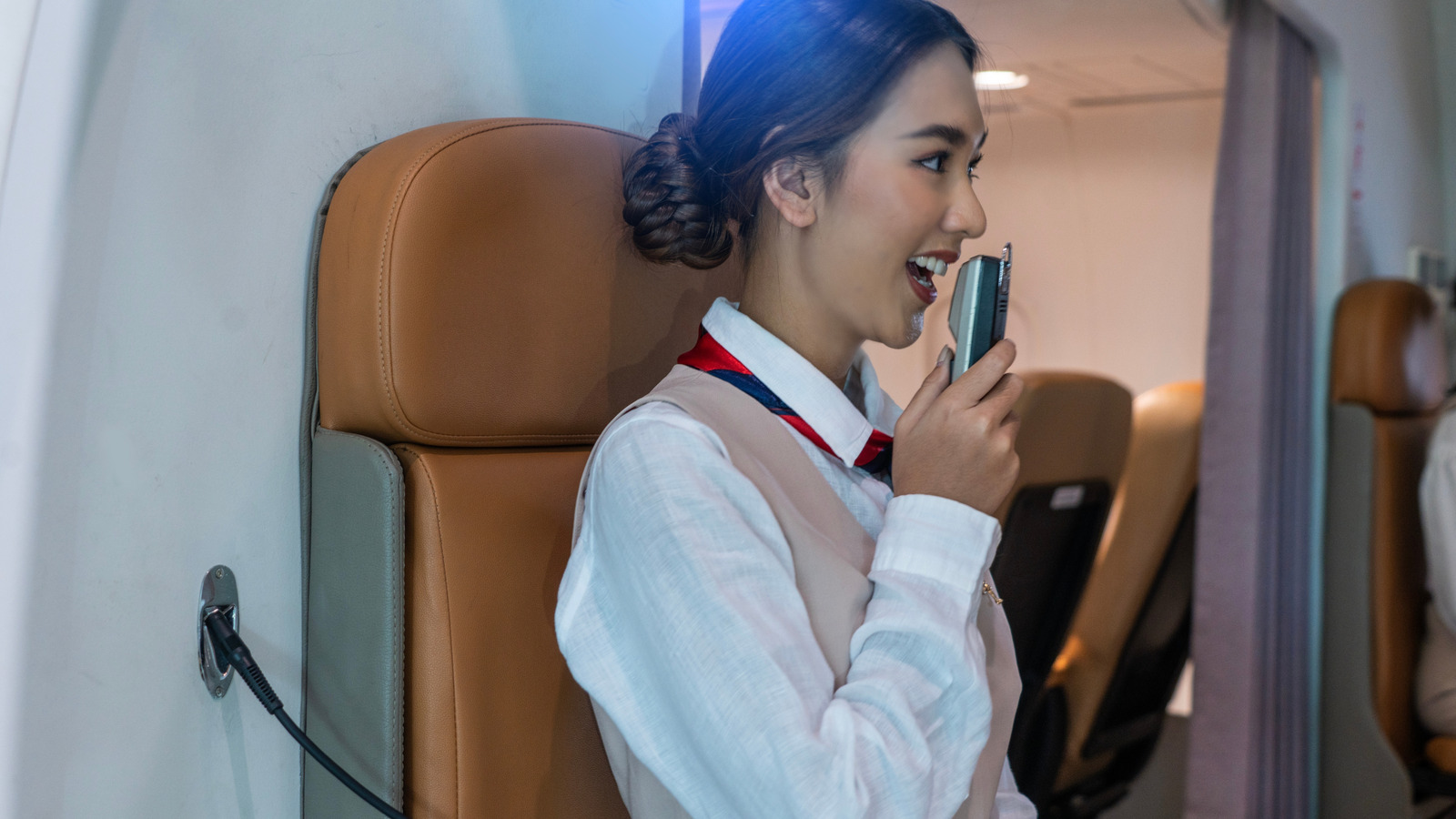 Why Airline Announcements Always Sound So Redundant